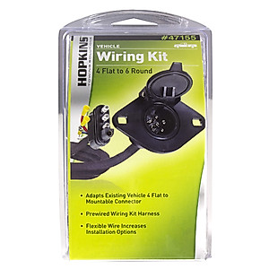 Hopkins 47155 4 Wire Flat Adapter