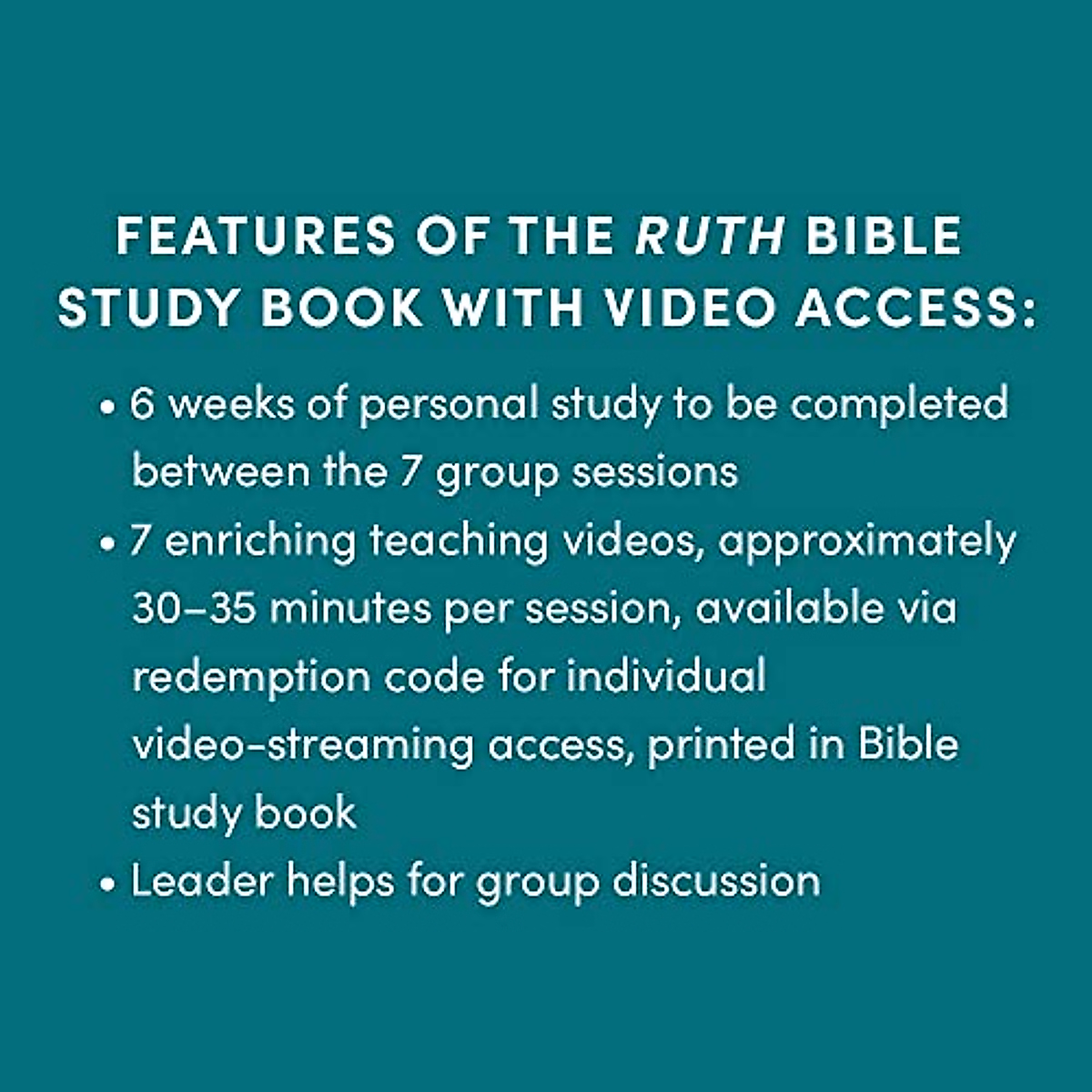 Ruth: Loss, Love & Legacy - Bible Study Book (Revised & Expanded) with Video Access
