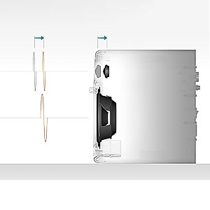 Pioneer DJ DM-50D 5-inch Active Monitor Speaker - Black