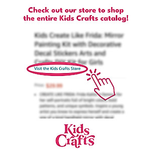 Kids Crafts Rainbow Wall Hanging Arts & Crafts Kit - Fun DIY Craft Activity for Creative Gifts for 10 Year Old Girl