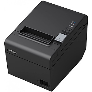 Epson TM-T20III Thermal POS Receipt Printer, Black - USB Type B, Parallel Interfaces and DK Port - Print Speeds Up to 250mm/sec, 203 dpi, Auto-Cutter, Monochrome, DAODYANG Printer_Cable