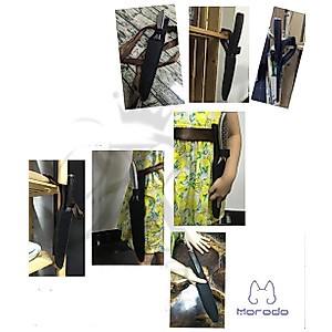 3.5"-5.3" Fruit Knife Universal Knife Scabbard Sheath (Black Nylon)