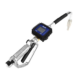 Oil Nozzle with Nozzle Digital Flowmeter, Digital Fueling Meter Nozzle Oil Lubricant Nozzle 1-35 L/min