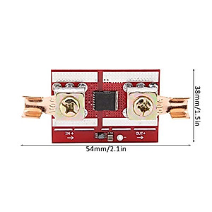 MLMLH Ideal Diode Solar Ideal Diode Controller Module 50A Solar Panel Battery Charging Anti Reverse Irrigation Protection Ideal Diode for Solar Panels in Parallel