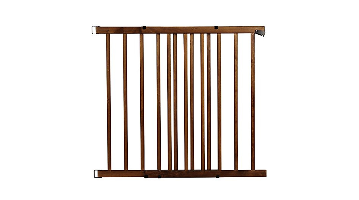 Secure Top-of-Stairs Baby Gate | Farmhouse Collection by Evenflo