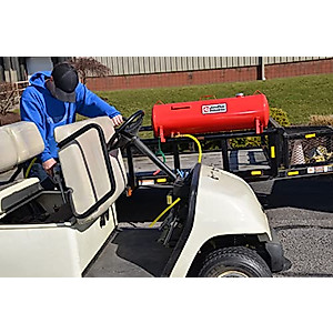 JohnDow Industries JDI-FST15 15 Gallon Fuel Station - Durable and Convenient Fuel Storage and Dispensing Solution,Red