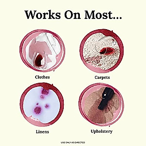 Chateau Spill Red Wine Stain Remover for Clothes - 4oz Stain Remover Spray for Stains on Tablecloth, Carpet, Upholstery and Laundry from the makers of Miss Mouth's Messy Eater Stain Treater