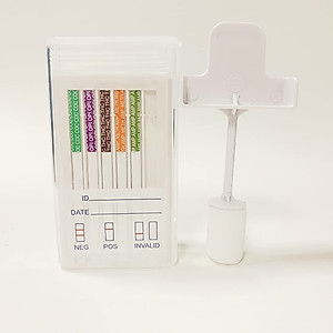 (25) 5 Panel Oral Saliva Drug Test. @ $5.68 ea - Amphetamines / Cocaine / Marijuana / Opiates / Methamphetamine. (25 count)