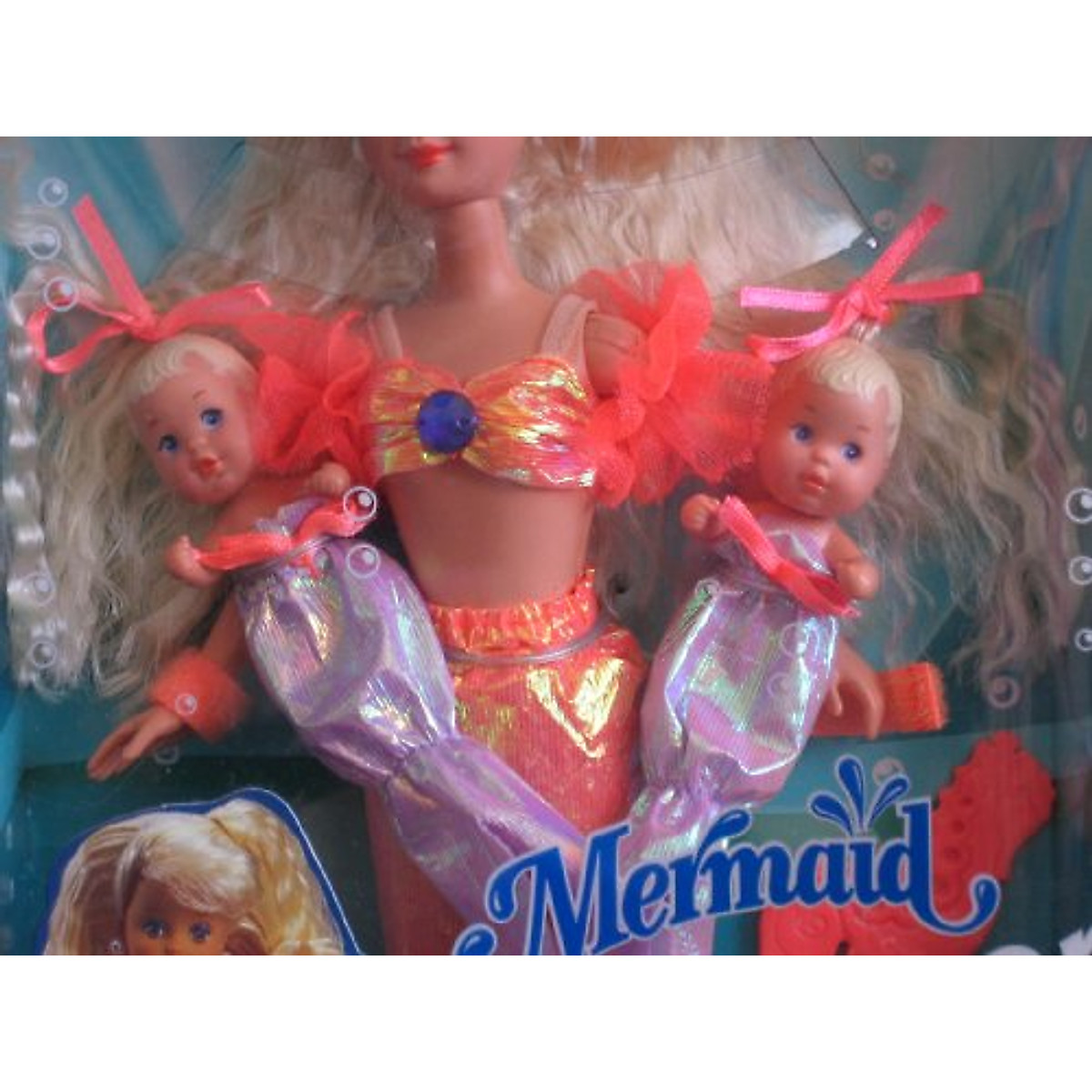 Barbie MERMAID SKIPPER & Sea Twins Dolls (1993)