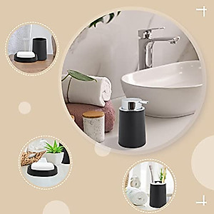 Beaupretty 1set Bathroom Set Lotion Bottle The Handy Hotel Bathroom Accessories Home Bathroom Accessories Tumbler Rinsing Cup Soap Lotion Bathroom Washing Accessory Toothbrush Cup