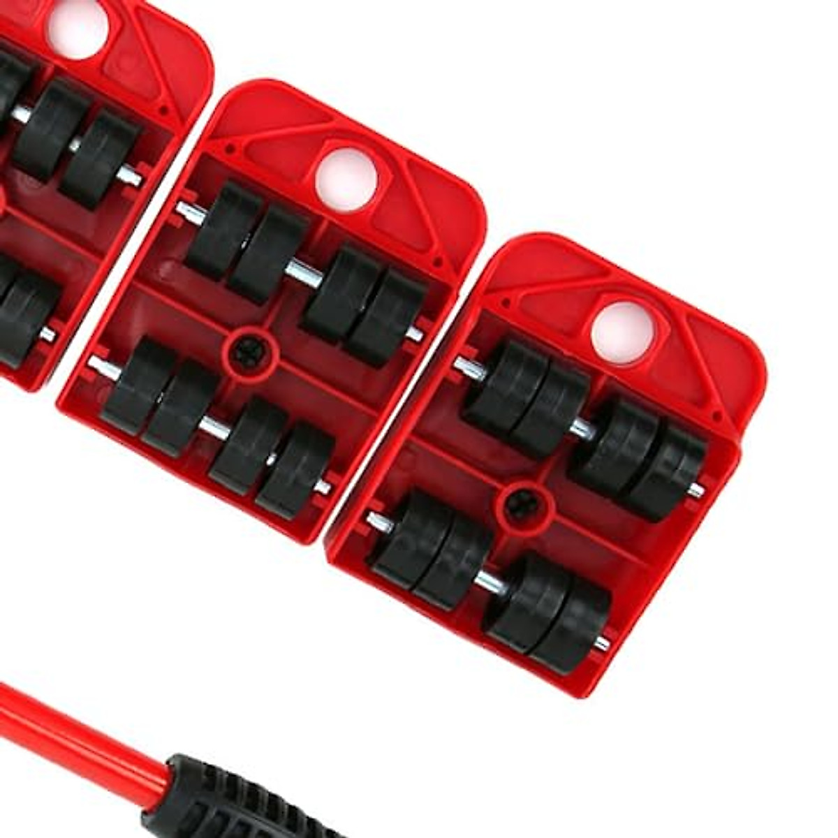 Akozon Heavy Duty Furniture Mover Tool - Transport Shifter with Rolling Wheels for Easy Furniture Relocation