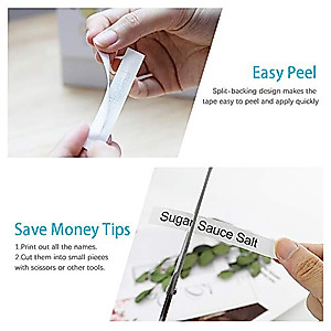 Samshion M-K231s Compatible with Brother P Touch M Tape 12mm 0.47 White M-231 MK231 M-231 M-K231 Label Maker Refill for Brother Ptouch PT-65 PT-M95 PT-90 PT-80 PT-70BM PT-45, 6 Pack, 26.2 Feet