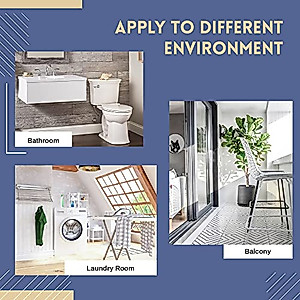 Polibi Over-The-Toilet Bathroom Storage Cabinet with Adjustable Shelf and Door, Space-Saving Storage Collect Cabinet, Easy to Assemble