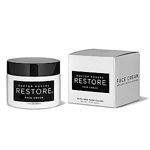 Doctor Rogers - Natural Restore Face Cream | Plant-Based Hydrating Moisturizer (1.7 fl oz | 50 ml)