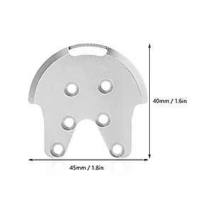 NATEFEMIN 4 PCS Drone CNC Metal Motor Mount Base Protective Plate for DJI Phantom 3/2 Accessory Part