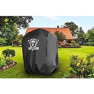 XYZCTEM 600D Waterproof Scooter Cover Black Power Assisted Mobility Scooter Cover (48 inch Length)