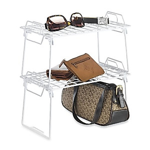 Whitmor Wire Grid Stacking Shelf Small