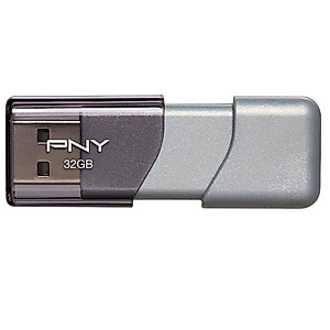 PNY 32GB USB 3.0 Flash Drive Turbo Attache 3 (20 Pack Bulk) Thumb Drives Bundle with (10) Everything But Stromboli Lanyard (P-FD32GTBOP-GE)