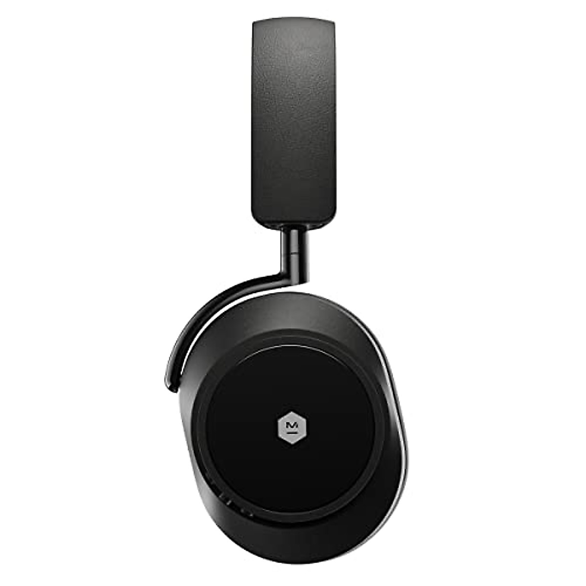 MASTER & DYNAMIC MW75 Active Noise-Cancelling (ANC) Wireless Headphones ñ Bluetooth Over-Ear Headphones with Mic, Black Metal/Black Leather