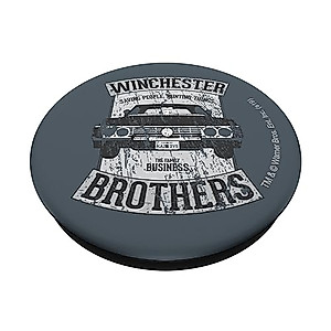 Supernatural Winchester Brother's Impala PopSockets Standard PopGrip