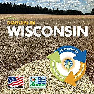 SmartCat All Natural Clumping Corn + Wheat Cat Litter, 20 Pound (320oz - 1 Pack) - Unscented and Clay Free