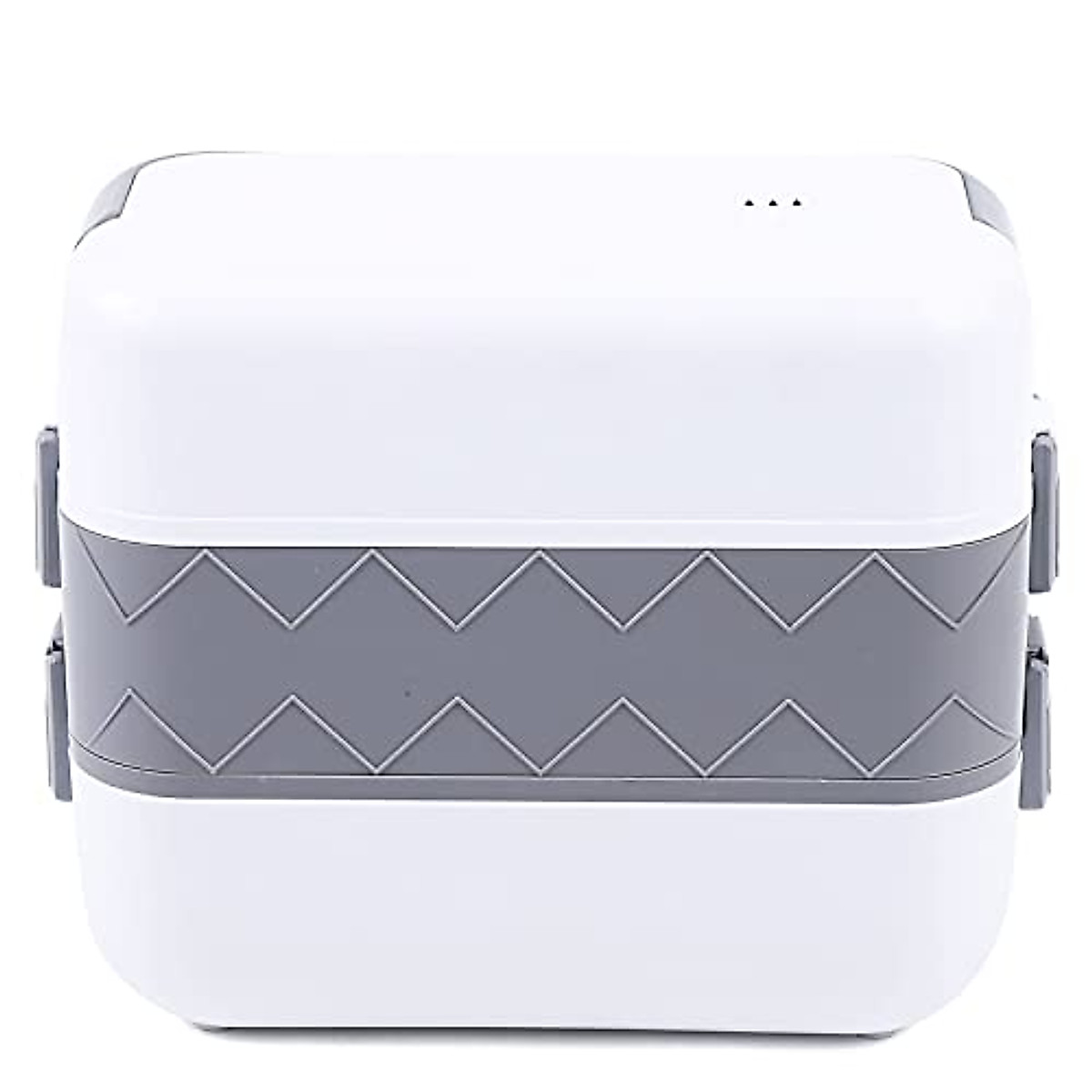 DYRABREST Double-Layer Electric Lunch Box Food Warmer Heater 110V Portable Rice Cooker Heating Container for Home Office Worker Cooking Meals Soup