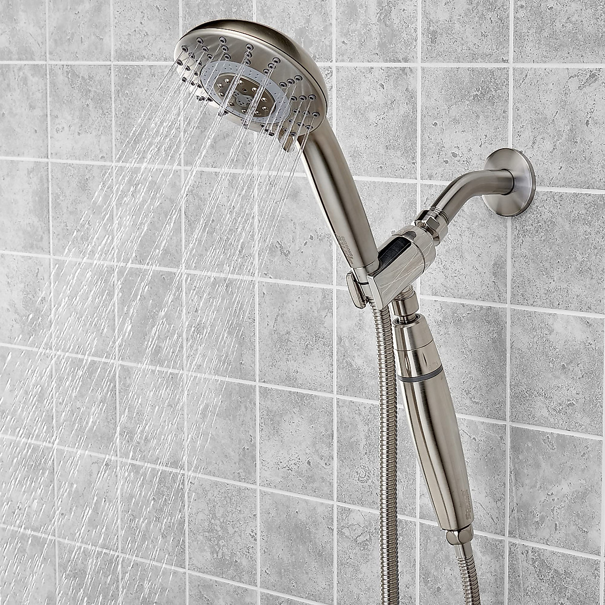 Sprite Showers HF2-BN 2 Shower Hose Filter, Brushed Nickel