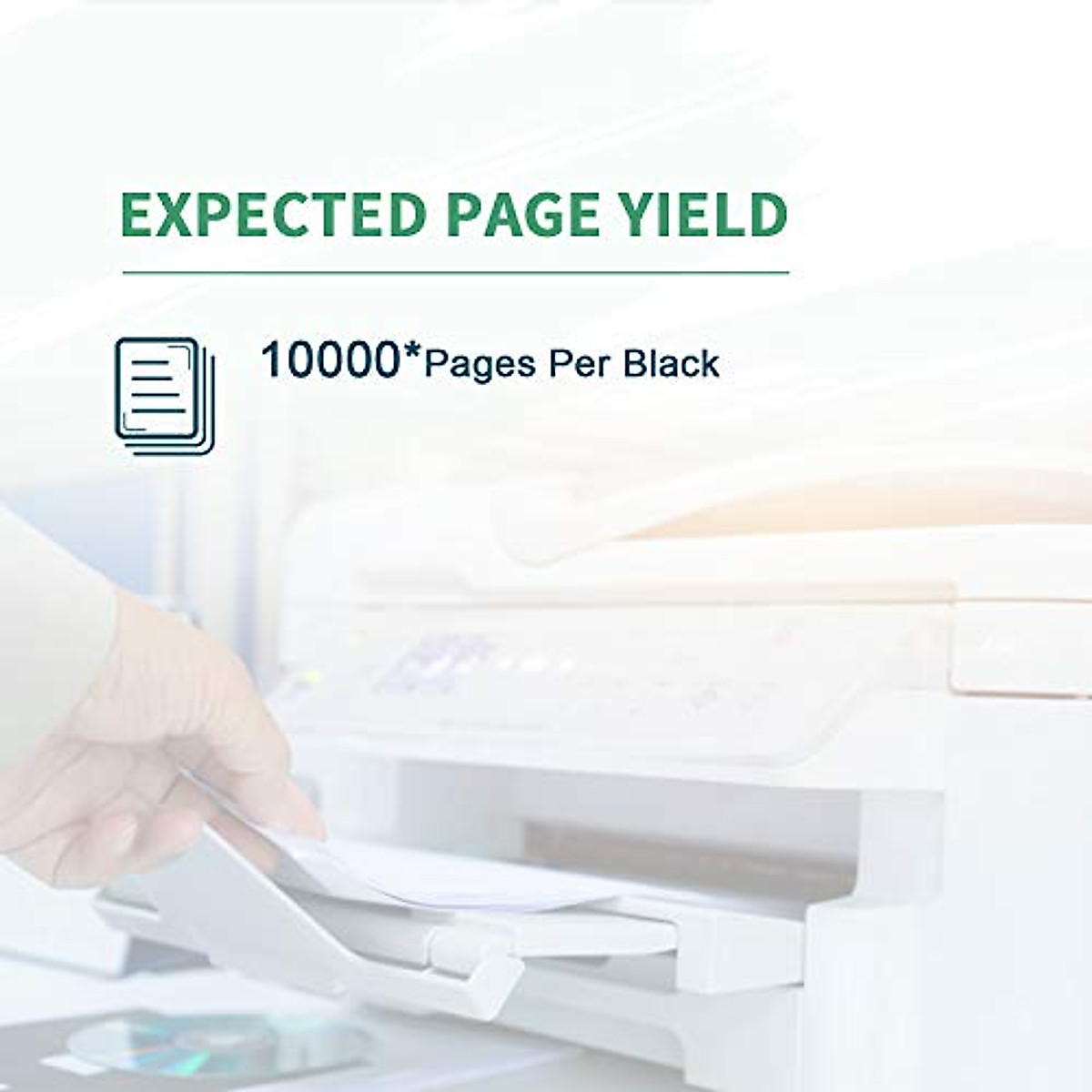 ZIPRINT Compatible 90A CE390A Toner Cartridge Replacement for HP 90A CE390A use with HP Laserjet Enterprise 600 M602 M601 M4555 M602dn M602n M602x M603dn M603n M4555f M4555h (Black, 1-Pack)