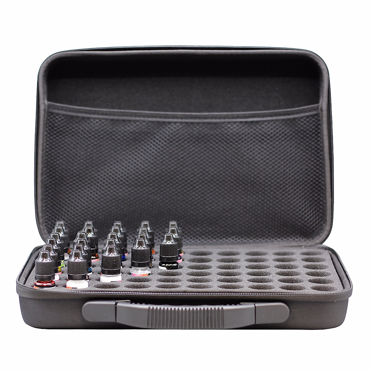 Creative Hobbies Alcohol Ink Case, Store and Carry Alcohol Ink, Paints, Reinkers and Accents - Large Travel Case Holds 60x 0.5 Ounce Bottles, Great for Storing Craft Supplies