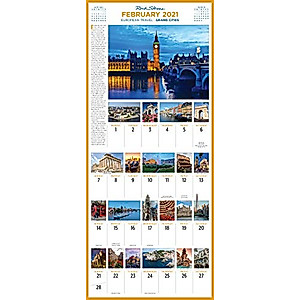 Rick Steves' Europe Picture-A-Day Wall Calendar 2021
