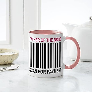 CafePress Father Of The Bride Mug Ceramic Coffee Mug, Tea Cup 11 oz