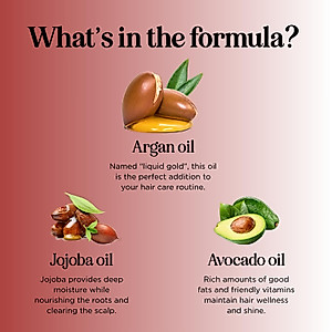 Argan Oil Shampoo for Dry Hair - Sulfate Free Shampoo for Damaged Hair and Frizz with Argan Oil for Hair - Volumizing Shampoo for Hair Shine and Volume Featuring Ultra Moisturizing Natural Oils