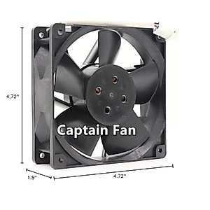 4715VL-05W-B76 NMB-MAT Fan DC 24V Fan1.20A 12038 120 * 120 * 38MM Axial Cooling Fan for Inverter
