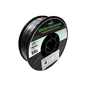 Kiswel USA K-NGS E-71TGS 0.035in. Dia 10lb. Gasless-Flux Core Wire Welding wire Made in USA