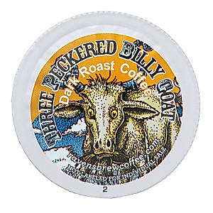 Raven’s Brew Coffee High Caffeine Dark Roast K-Cup Compatible Single Serve Pods — Three Peckered Billy Goat 12ct