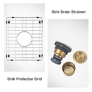 Lonsince Bar Sink,Undermount Bar Sink 16 X 18 Inch,Small RV Sink,Small Bar Sink,White Bar Sink,Granite Undermount Sink,Quartz Classic Kitchen Sink White