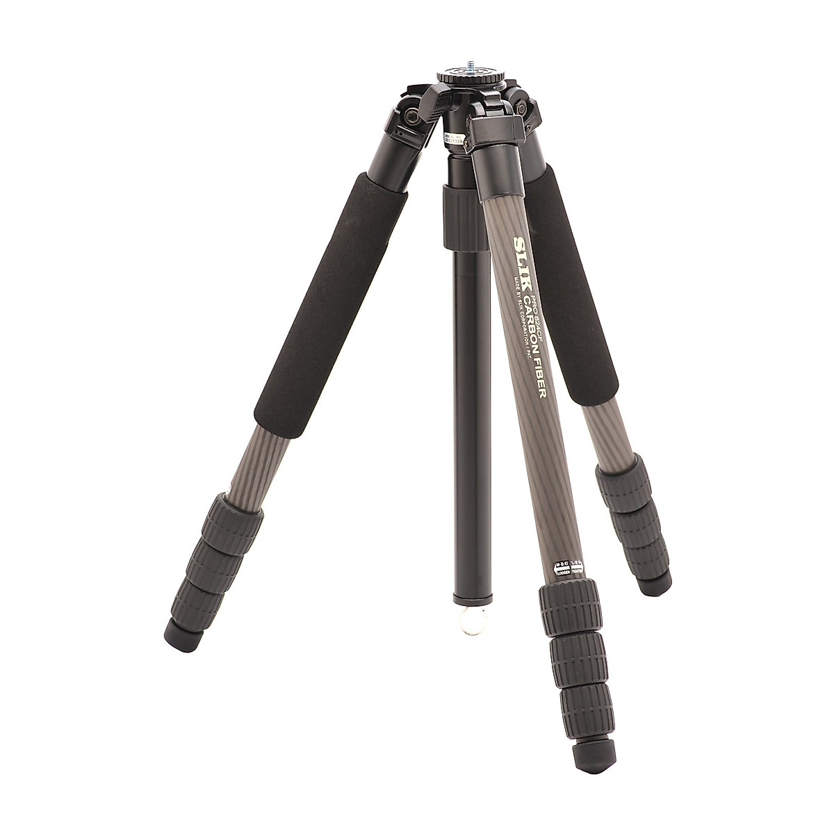 SLIK Pro 824 CF 4-Section Carbon Fiber Tripod - Black