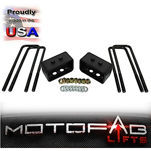 MotoFab Lifts F150-3F-2R 3 Front and 2 Rear Leveling lift kit for 2004-2014 Ford F150