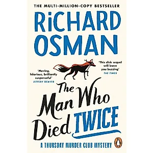 Richard Osman 4 Books Collection Set (The Thursday Murder Club, The Man Who Died Twice, The Bullet That Missed, The Last Devil To Die)