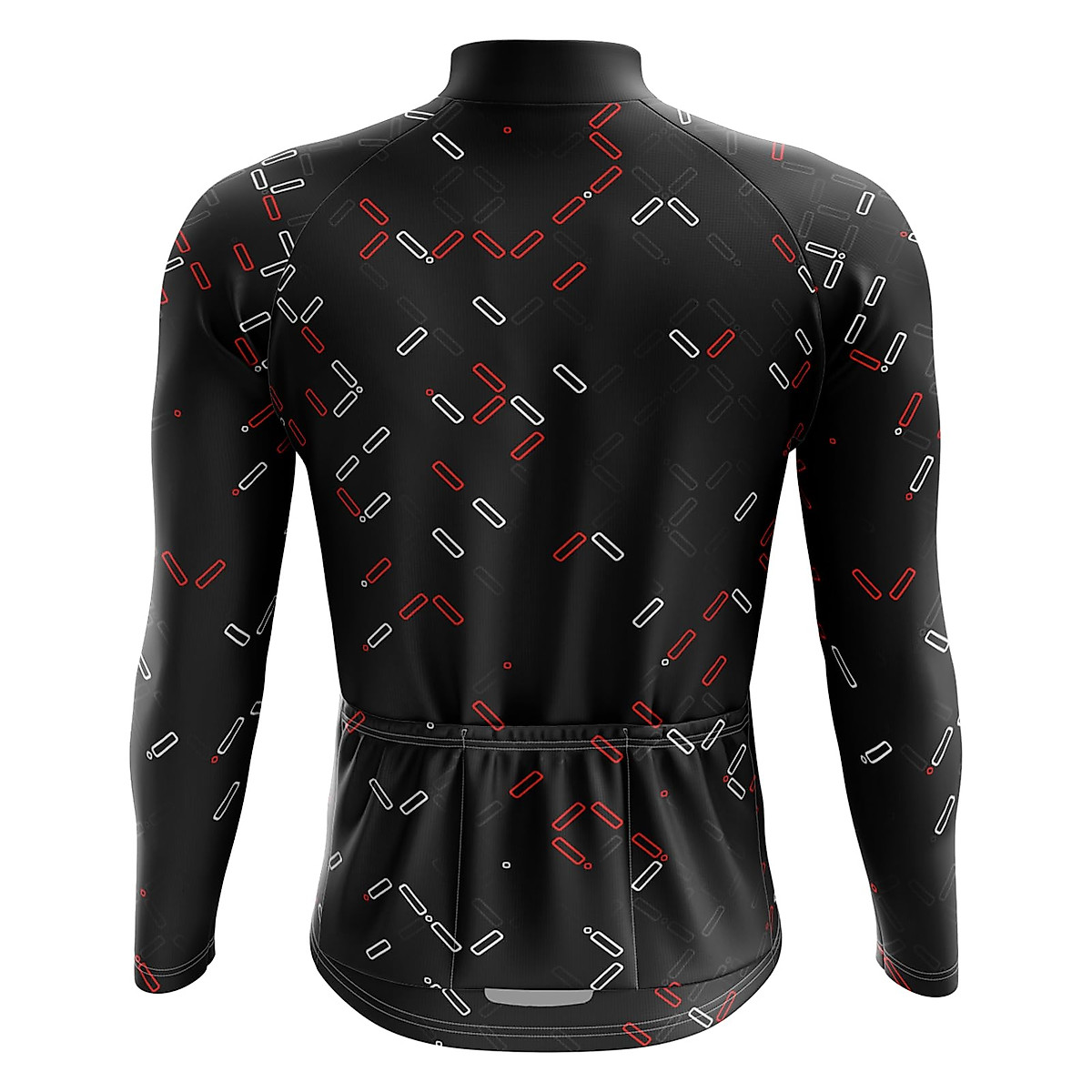 Men Cycling Clothing Set Winter Long Sleeve Jacket＋Cycling Pants with 9D Pad＋Windproof Cycling Glasses (TYP-5,XS)