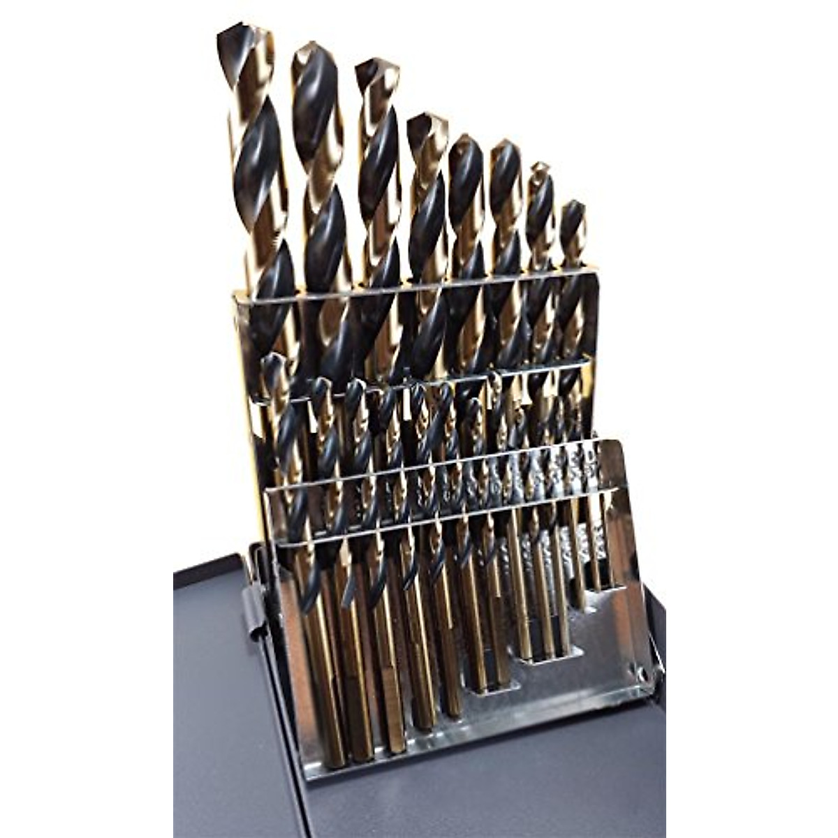 Drill Hog 21 Pc Drill Bit Set Index Hi-Molybdenum M7