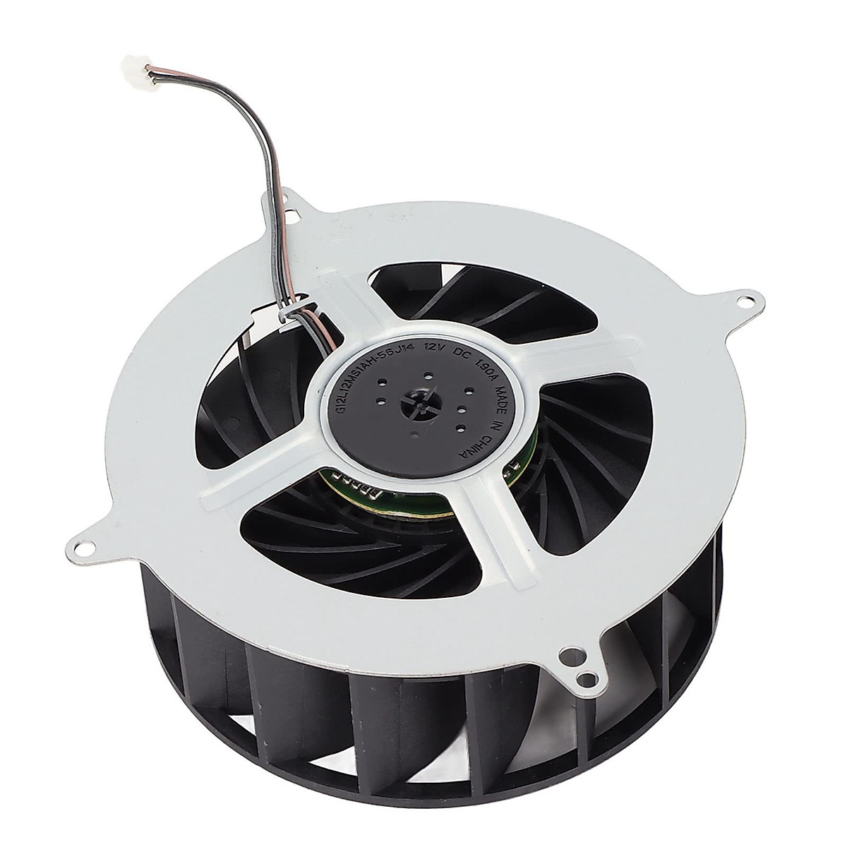 GOWENIC CPU Cooling Fan for PS5 Console, 17 Blades 3 Pin Internal Cooler Slient Lightweight PS5 Cooling Fan Replacement Gaming Heat Sink for PS5 Console