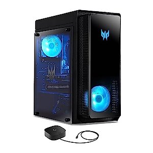Acer Predator Orion 3000 Gaming & Entertainment Desktop PC (Intel i7-12700F 12-Core, 32GB RAM, 512GB m.2 SATA SSD + 3TB HDD (3.5), GeForce RTX 3070, WiFi, Win 11 Pro) with G5 Essential Dock