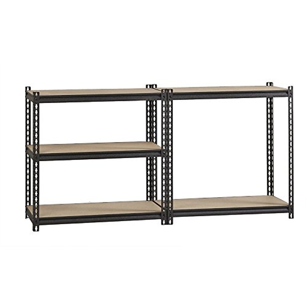 Hirsh 2,300 lb Capacity Iron Horse Shelving - 5 Compartment(s) - 72" Height x 48" Width x 24" Depth