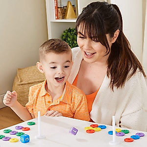 ThinkFun My First Math Dice - Engaging Counting Game for Kids | Enhances Math & Number Skills | Fun Learning Activity for Ages 3+