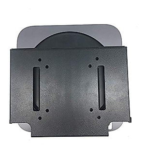JINGCHENGMEI Mac Mini Mount - Mount for Mac Mini No Scratches on Your Equipment (MacMiniMount, Black)