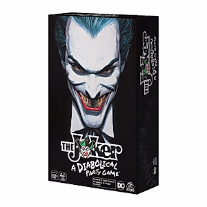 Spin Master Games The Joker, Diabolical Secret Identity Strategy Party Game, for Adults and Kids Ages 12 and up