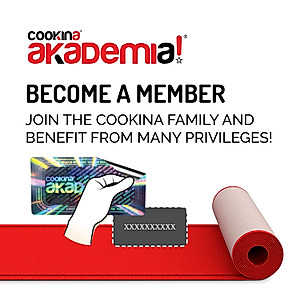 COOKINA Parchminum Reusable Presentation and Cooking Mat - 100% Non-Stick, Easy to Clean Cooking Sheet for Gas, Electric, Toaster and Convection Ovens