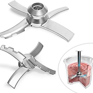 Replacement Paddle Blade for Ninja Creami Series Ice Cream Makers -Compatible with Ninja NC299, NC300, NC301 series-Stainless Steel