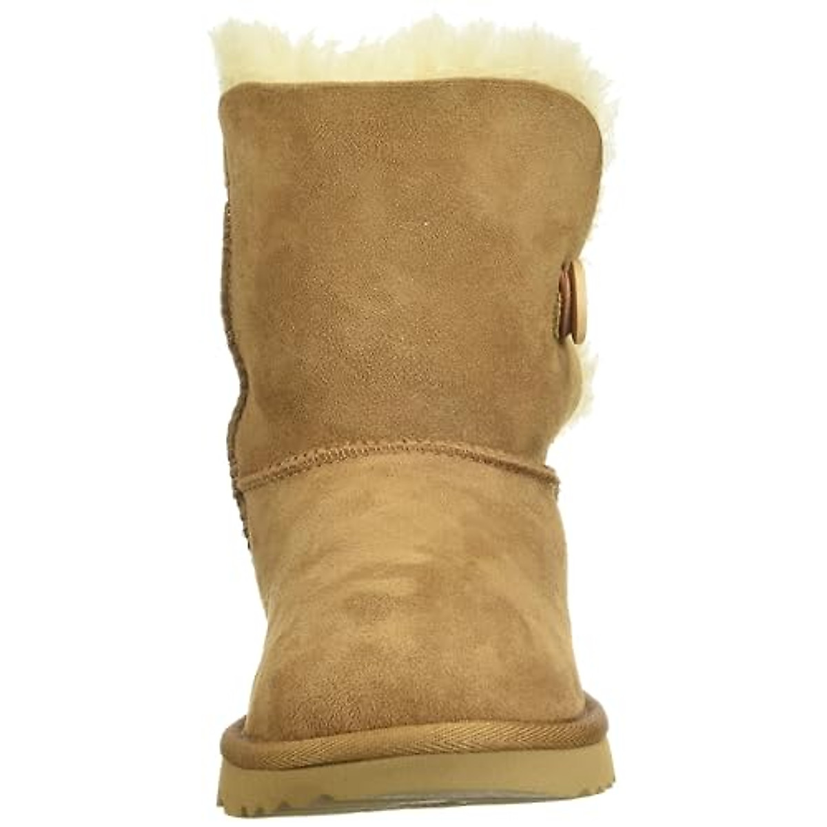 UGG Unisex-Child Bailey Button Ii Boot, Chestnut, 04